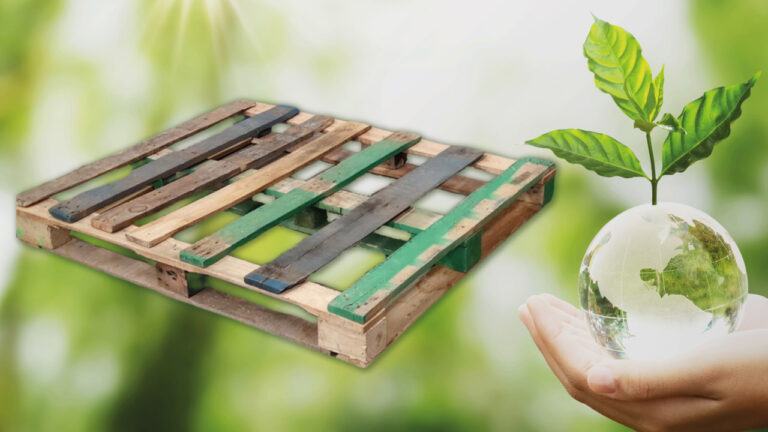 Tarima de tacón reciclada - Tarimas DICOTA